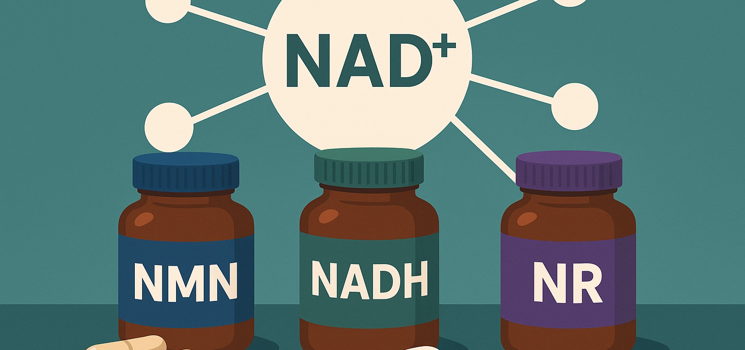 NMN, NADH eller NR? Så väljer du rätt NAD+ tillskott